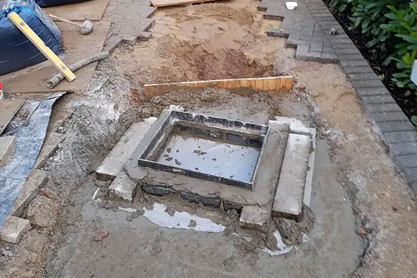 Concrete Base - CJ Groundworks